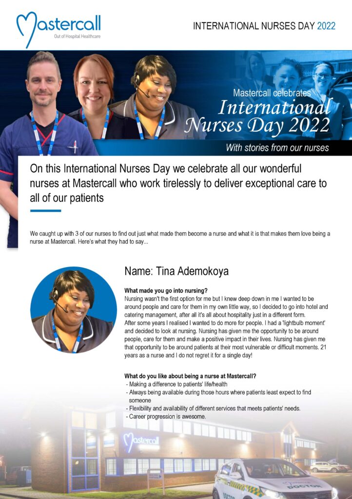 Work with Us - Mastercall Healthcare